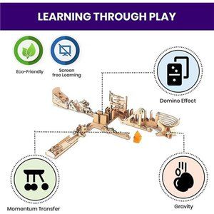 Toys | Chain Reaction Engineering Stem Learning Toy Construction Kit ...